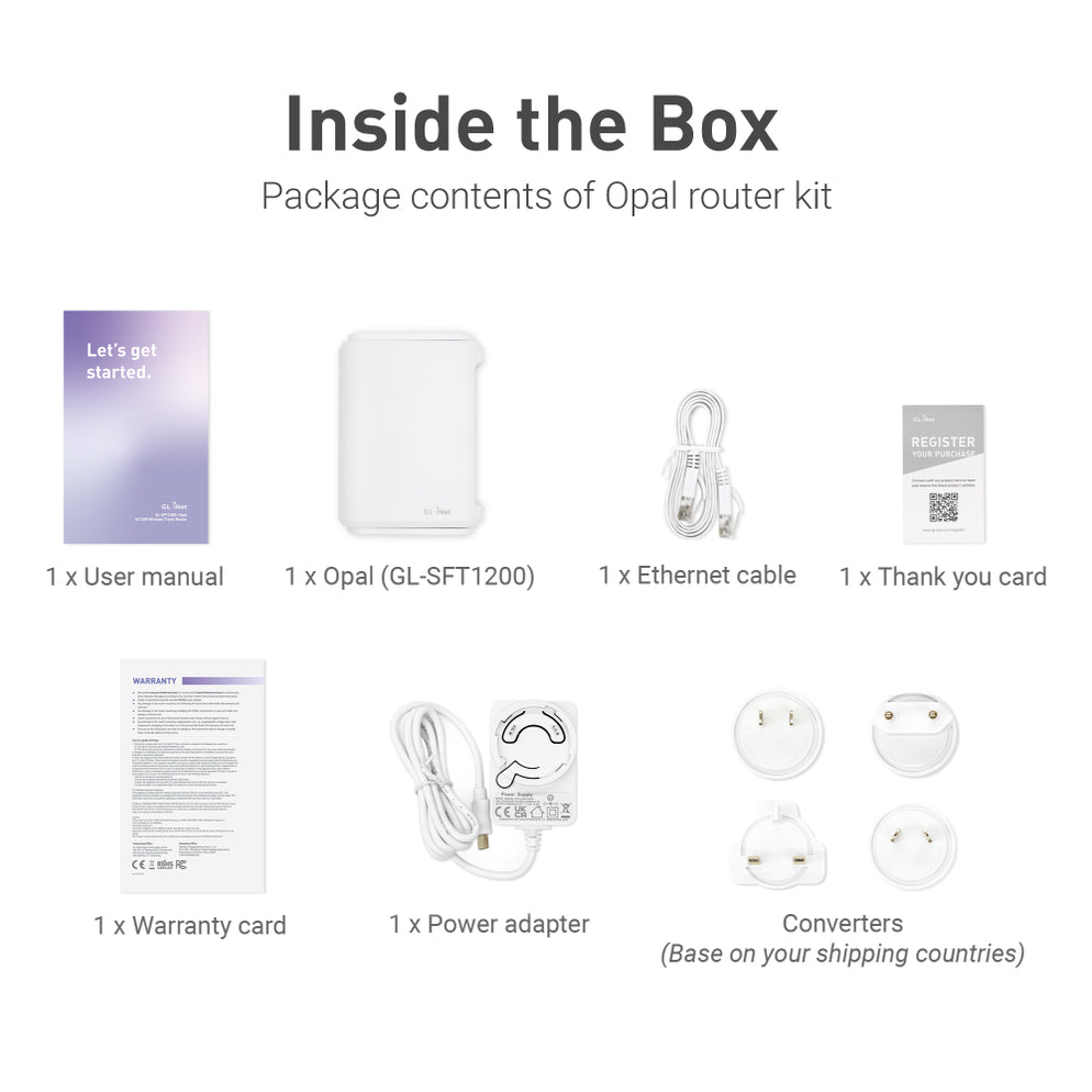 Opal (GL-SFT1200) Wireless Travel Router — GL.iNet EU
