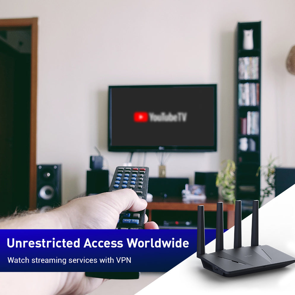 Flint (GL-AX1800) Wi-Fi 6 Home Secure Router with EU plug — GL.iNet EU