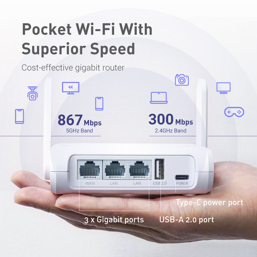 Opal (GL-SFT1200) Wireless Travel Router — GL.iNet EU