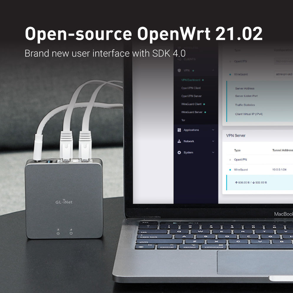 Brume 2 (GL-MT2500A) VPN Security Gateway with EU plug | Aluminium ...