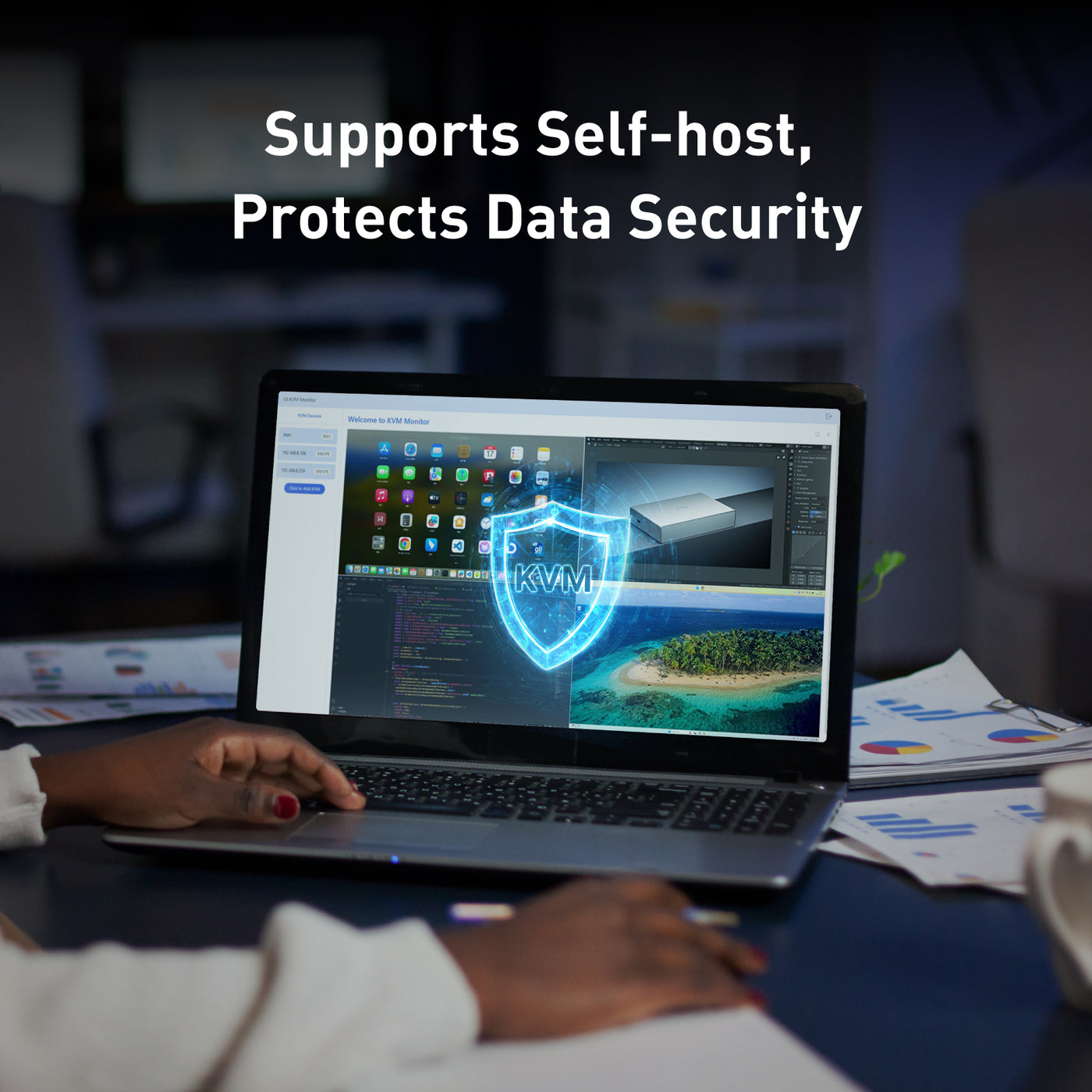 Comet PoE (GL-RM1PE) Remote KVM Control Over Internet — GL.iNet EU