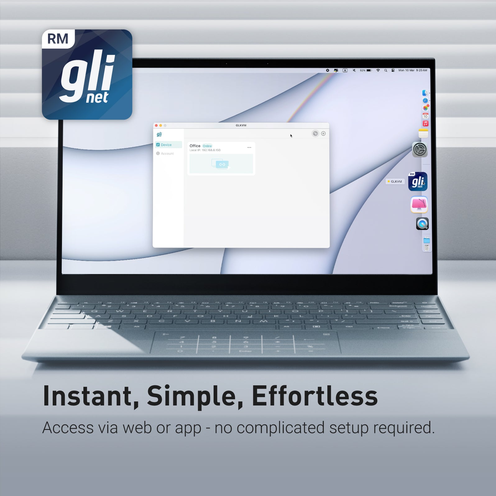 Comet (GL-RM1) Remote Keyboard Video Mouse — GL.iNet EU